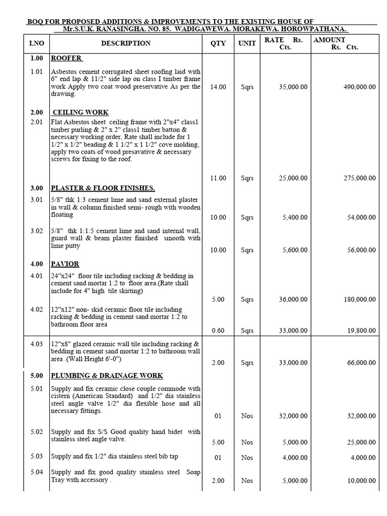 Susantha | PDF | Plaster | Tile