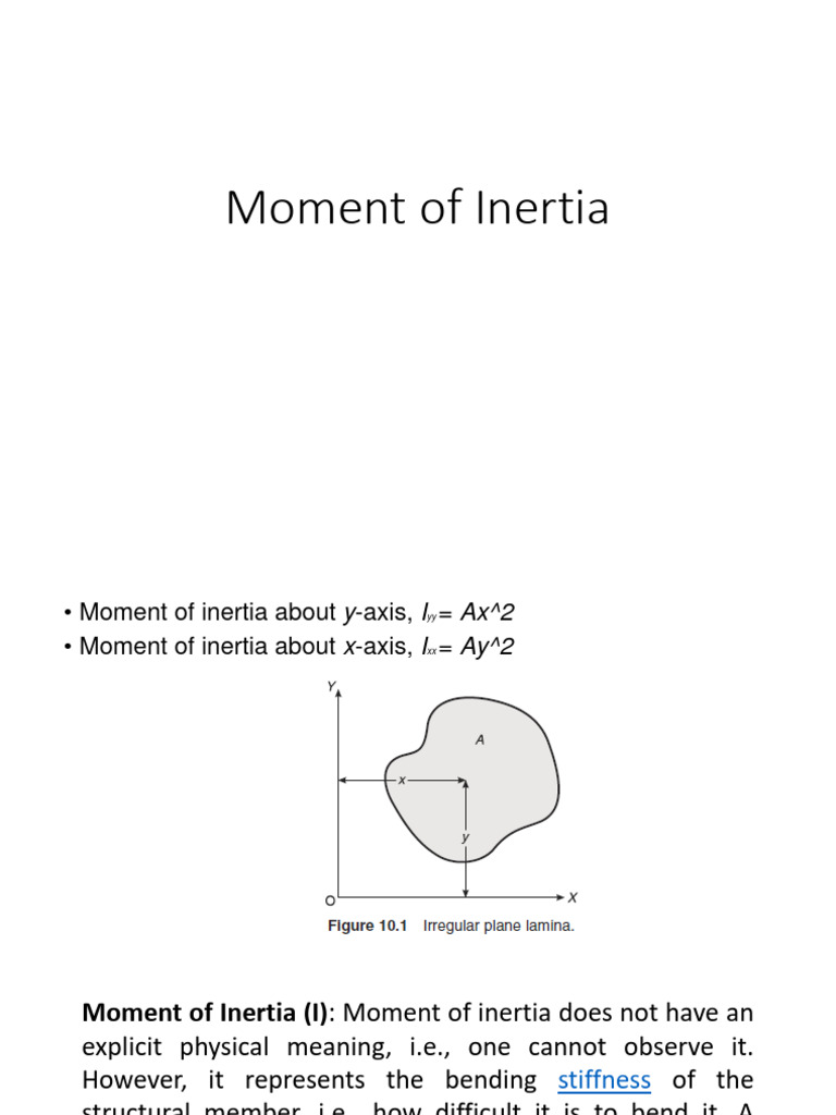 Chapter 6 Moment of Inertia-13 | PDF | Cartesian Coordinate System ...