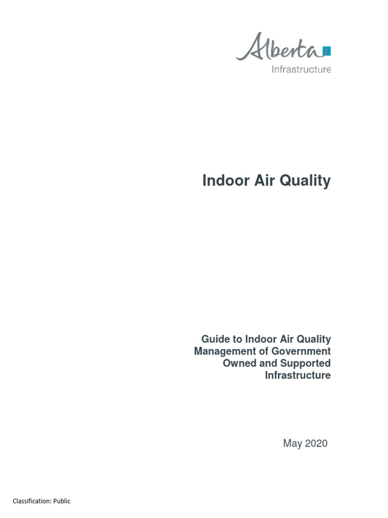 Indoor Air Quality Management Guide | PDF | Occupational Hygiene ...