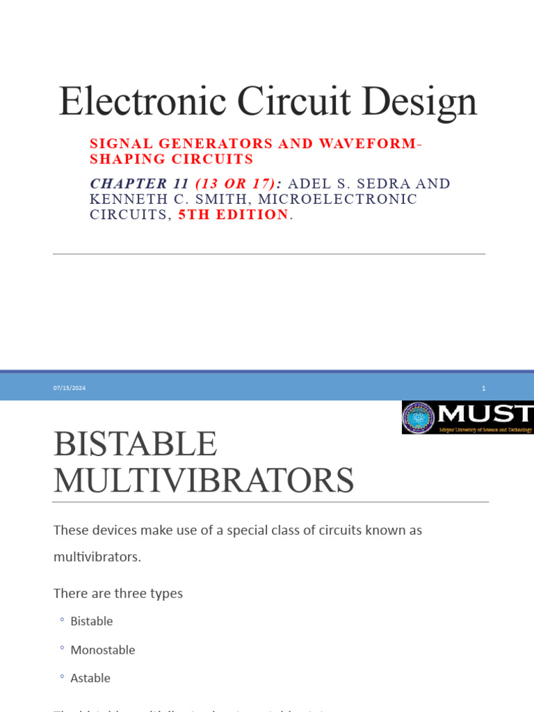 Lec13 - Signal Generator and Waveshapping - 2 | PDF | Operational Amplifier | Amplifier