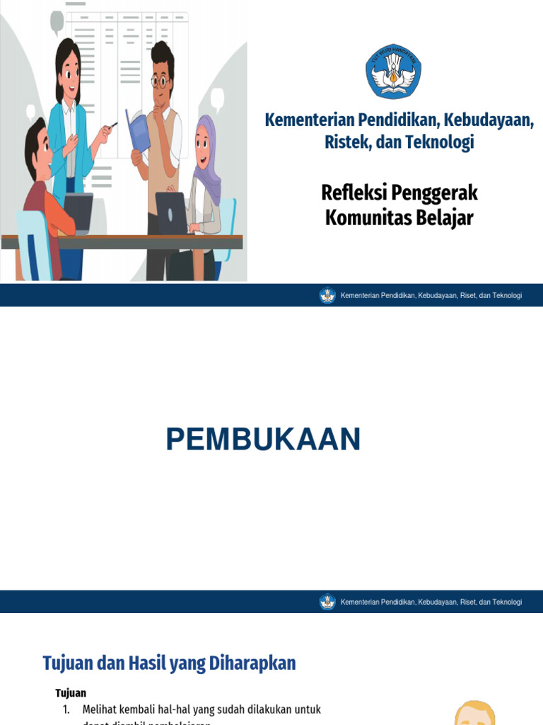 Refleksi Penggerak Komunitas Belajar | PDF | Seni | Pengembangan Diri