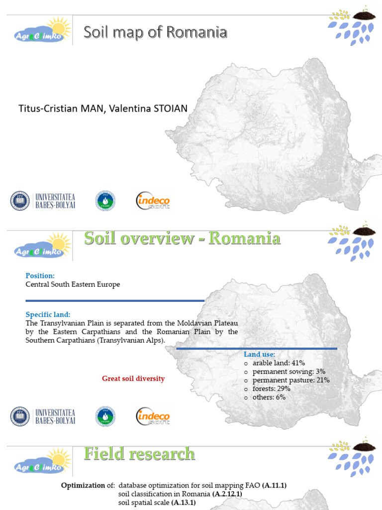 Romania Agriculture | PDF | Geographic Information System | Map
