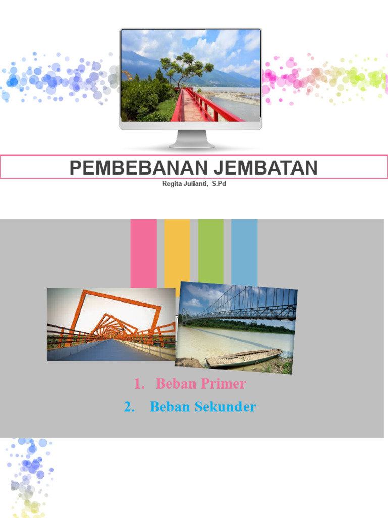 Pembebanan Jembatan | PDF | Teknologi & Rekayasa