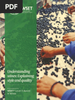 WSET - Dip Tasting Sheet | PDF