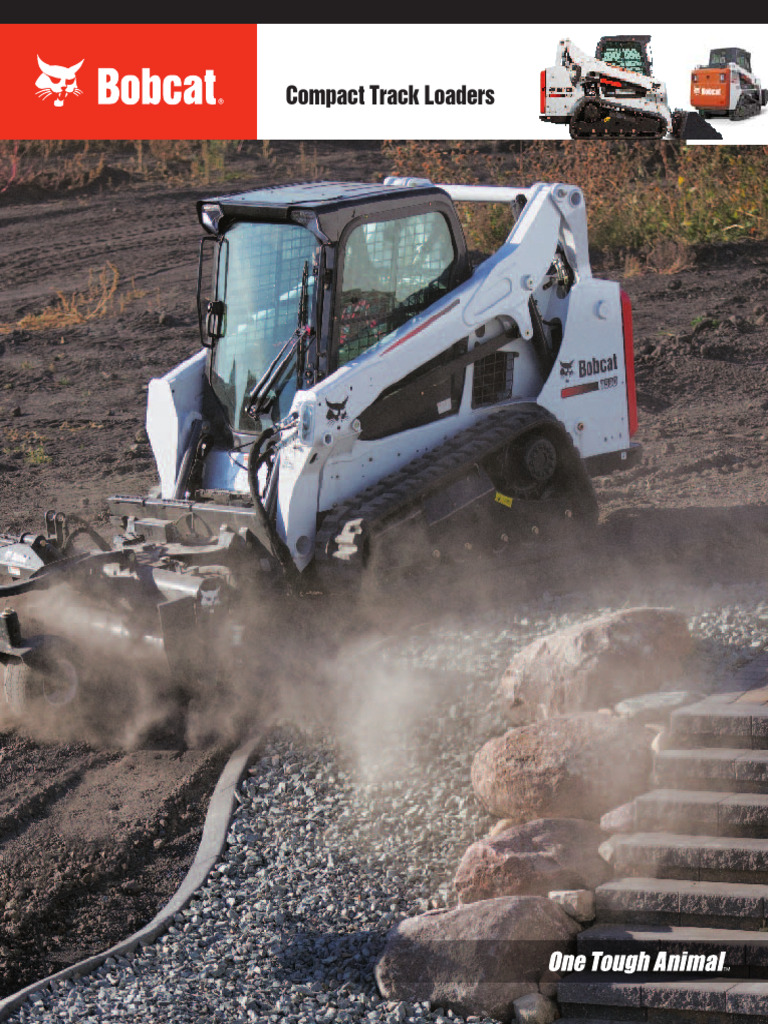 Bobcat Compact Track Loaders | PDF | Loader (Equipment) | Elevator