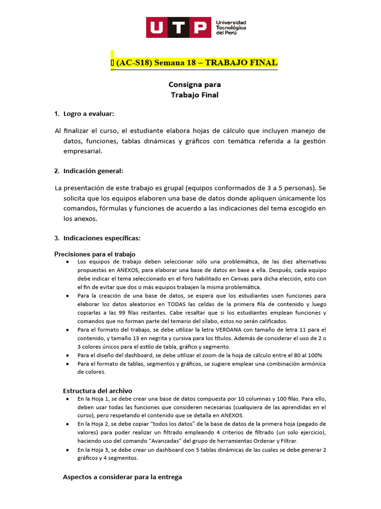 ? (AC-S18) Semana 18 - TRABAJO FINAL (INFORMATICA APLICADA TERMINADO y Revisado) | PDF | Fruta ...