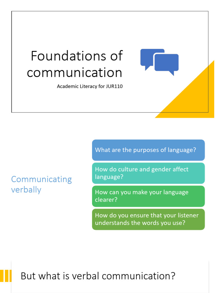 Verbal and Non-Verbal Communication Skills | PDF | Nonverbal ...