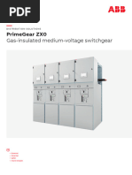 ABB ZX2 Gas-Insulated Switchgear Overview | PDF | Transformer | Power ...