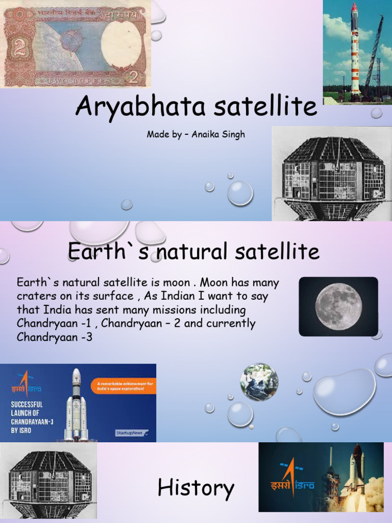 Aryabhata Satellite Full | PDF