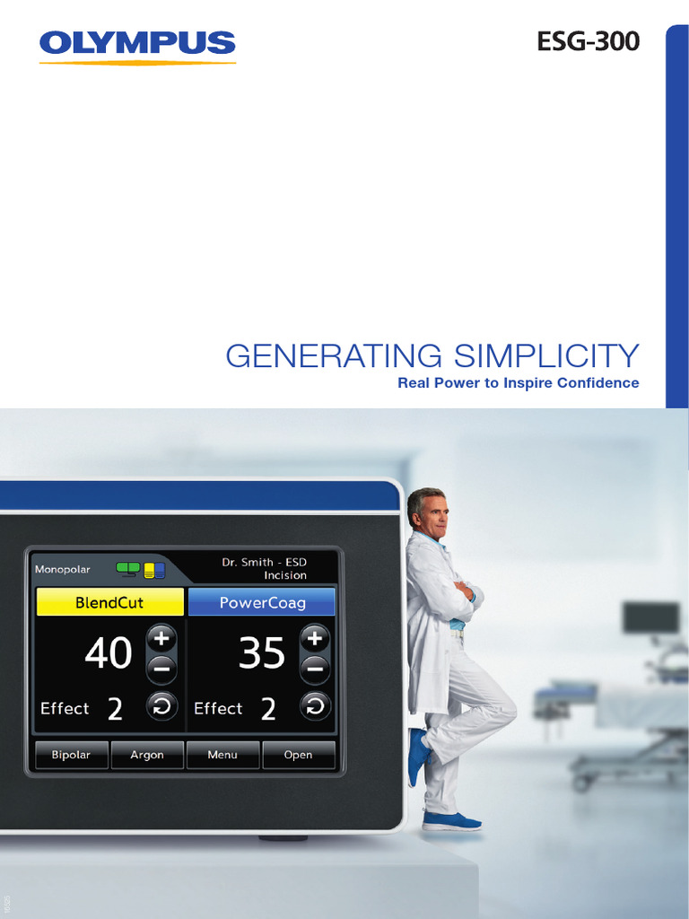 ESG-300 Brochure EN E0428329EN 16555 | PDF | Coagulation | Switch