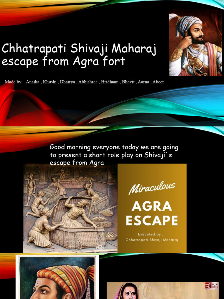 Chhatrapati Shivaji Maharaj escape from Agra fort | PDF