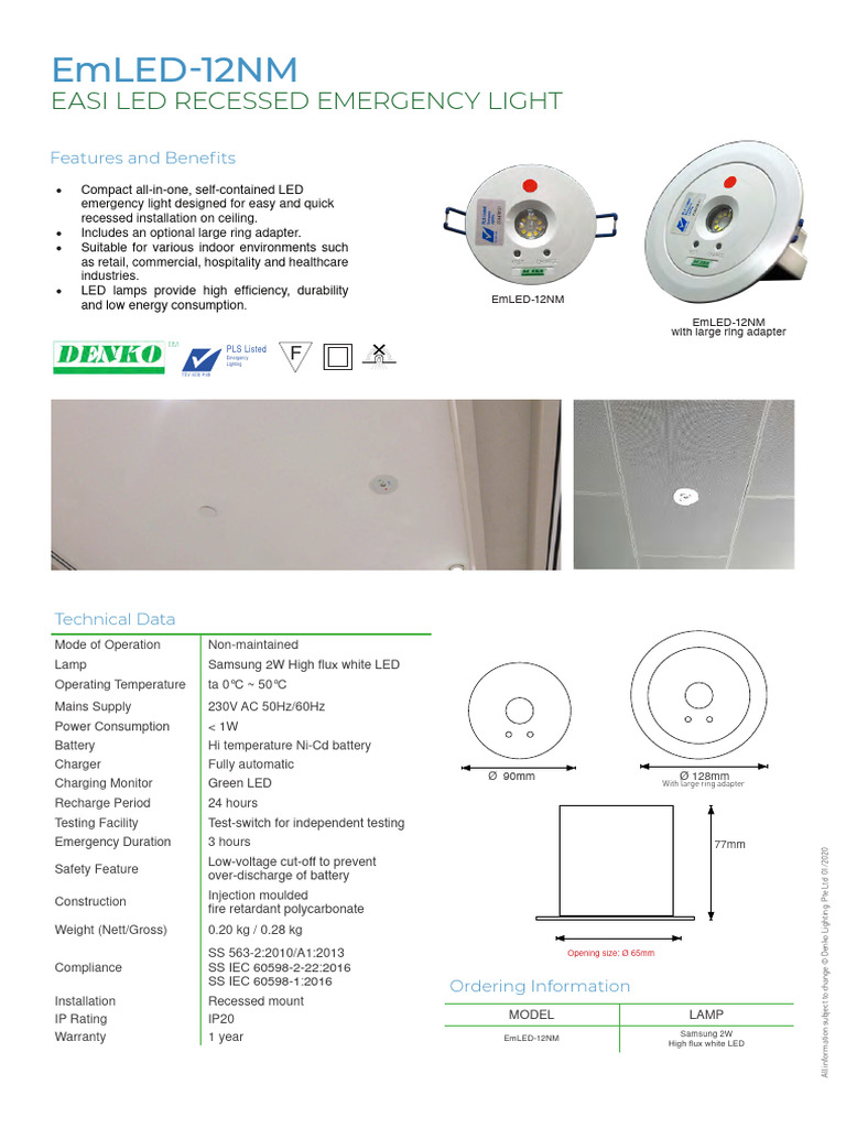 Emergency UFO Light | PDF | Physical Quantities | Electrical Engineering