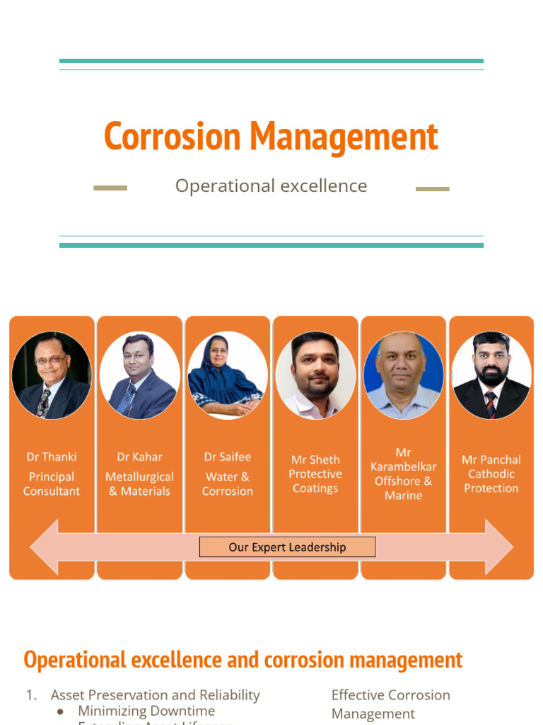 Corrosion Management Profile | PDF | Risk | Risk Management