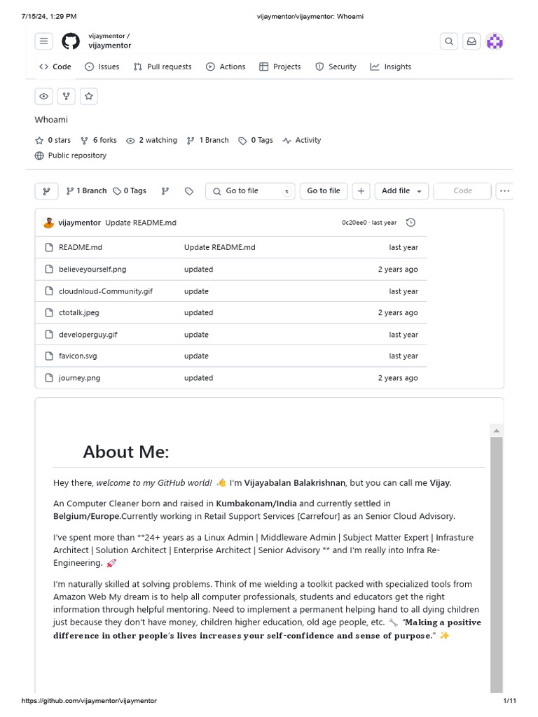 Vijaymentor - Vijaymentor - Whoami | PDF | Amazon Web Services | Cloud Computing