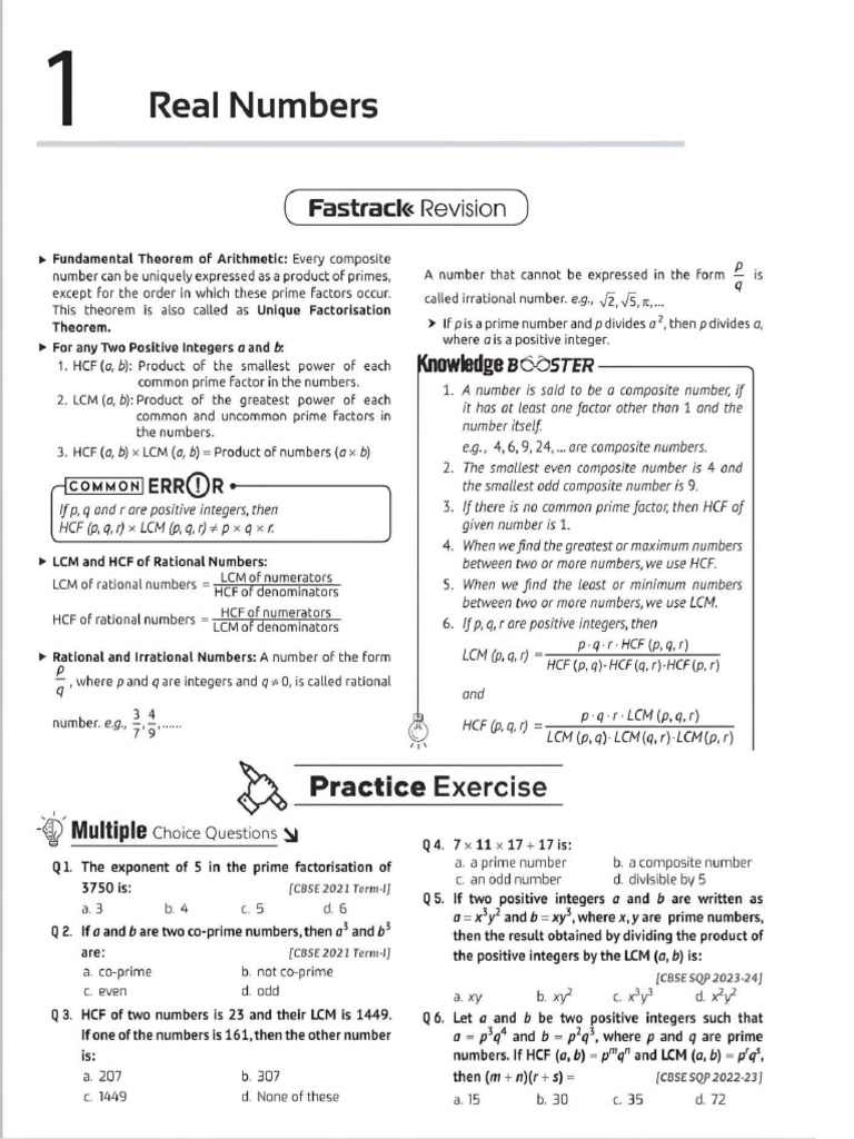 Ch-01 Important Questions With Case Study and Mcq's | PDF