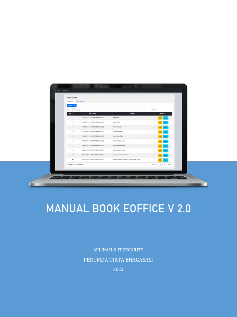 Dokumen Manual Book - EOFfice V2 | PDF
