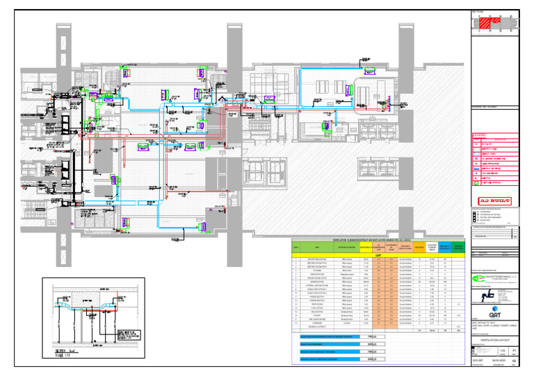 8th floor office VENTILATION LAYOUT (1) | PDF