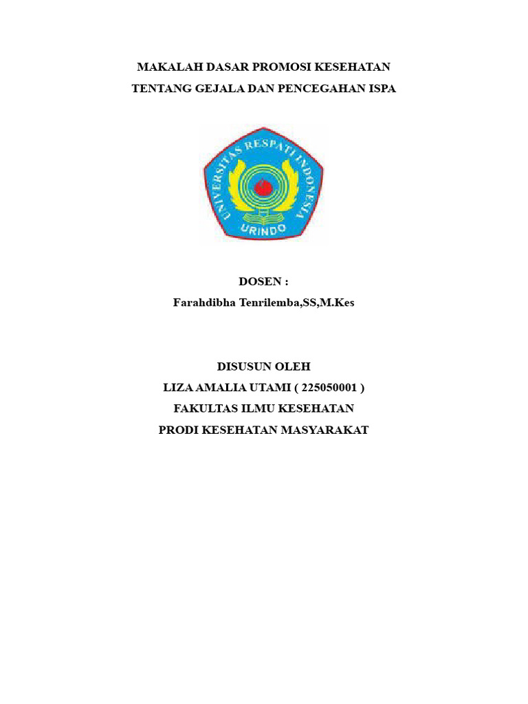 Liza Amalia Makalah Poster Promkes | PDF