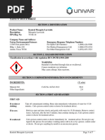 ROUNDUP | PDF | Toxicity | Dangerous Goods