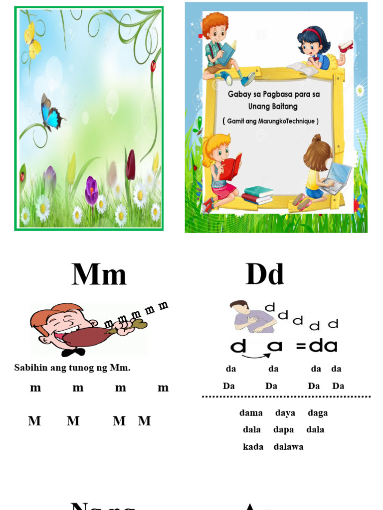 Marungko Booklet | PDF