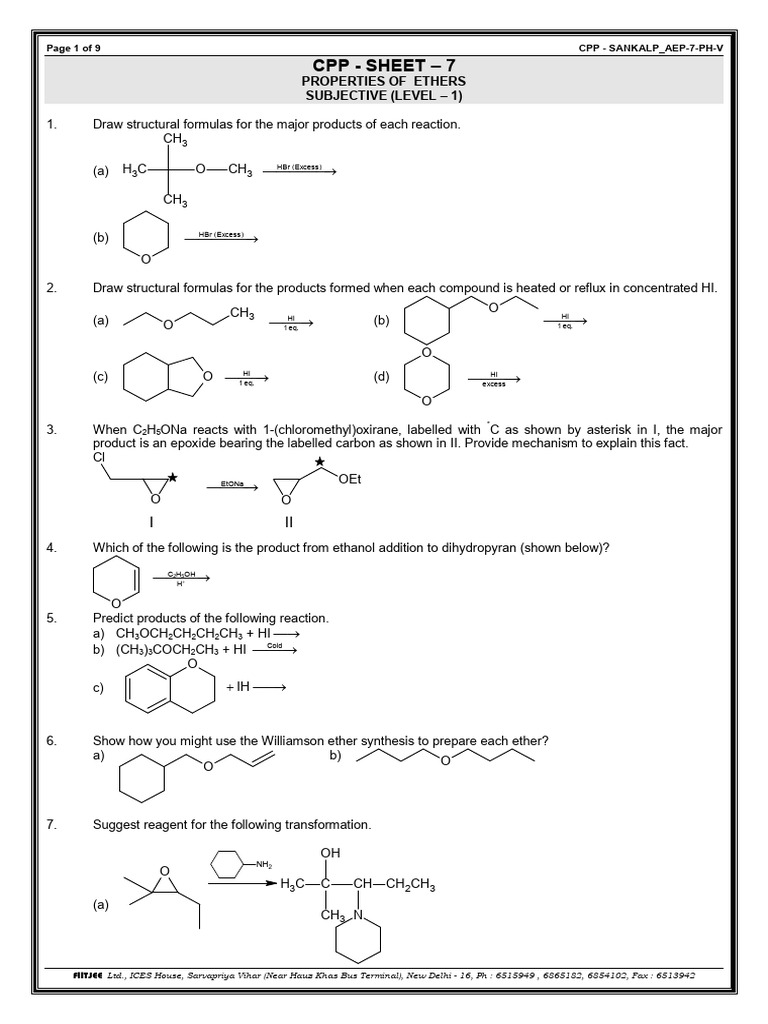 Aep 7 | PDF | Ether | Ethanol