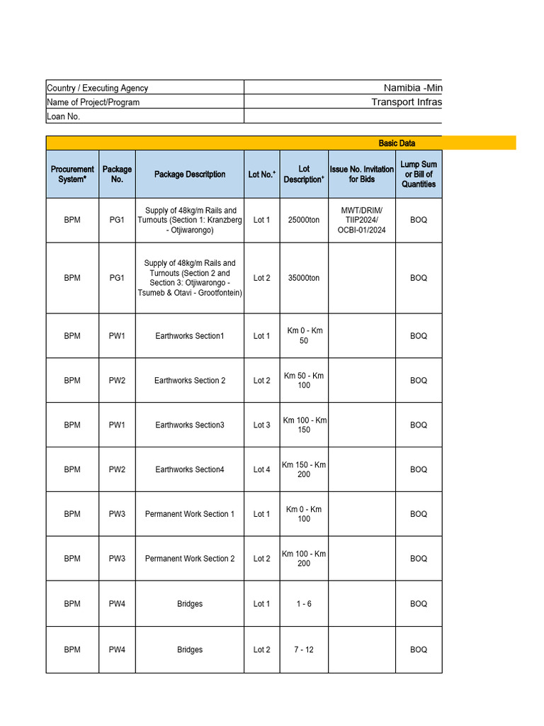 2024-S14-NAM-PPM-03 Tiip Phase II Procurement Plan Rev - 28 Feb 2024 - Final Revision 0 | PDF ...