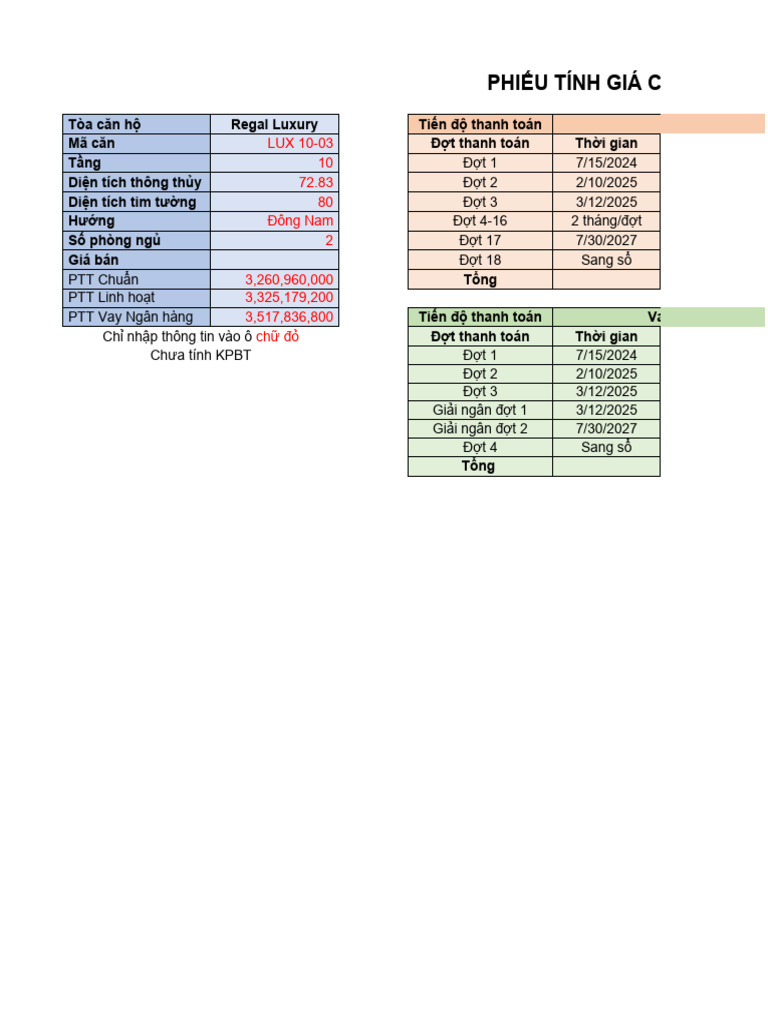 PTG Regal Luxury | PDF