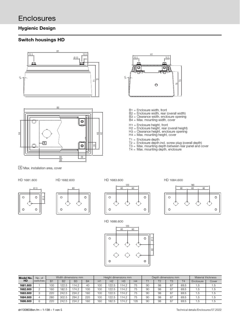 Technical Details EN | PDF | Screw | Engineering Tolerance