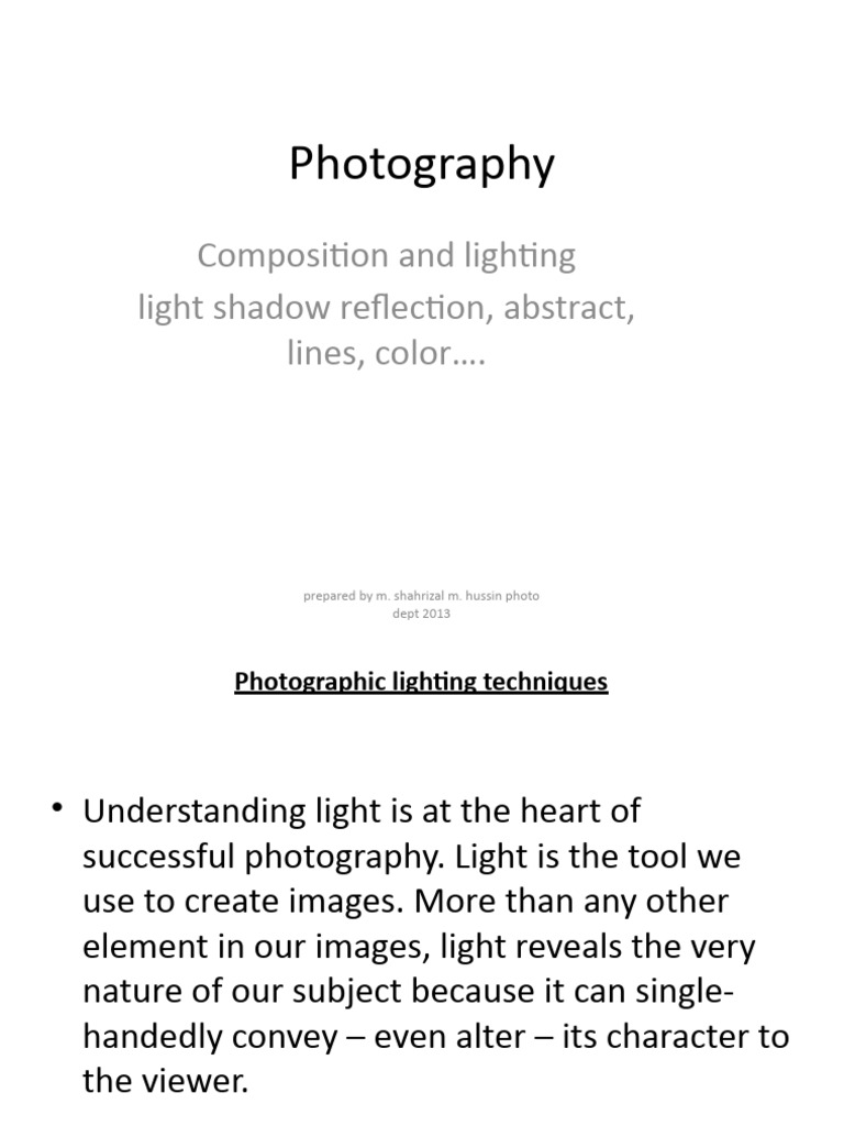 8 CPM411 Light and Shadow | PDF | Sky | Shadow