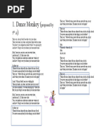 Tones and I - Dance Monkey Lyrics | PDF