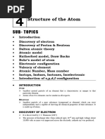 Class 9 Science Notes Chapter 4. Structure of The Atom | PDF | Atoms ...