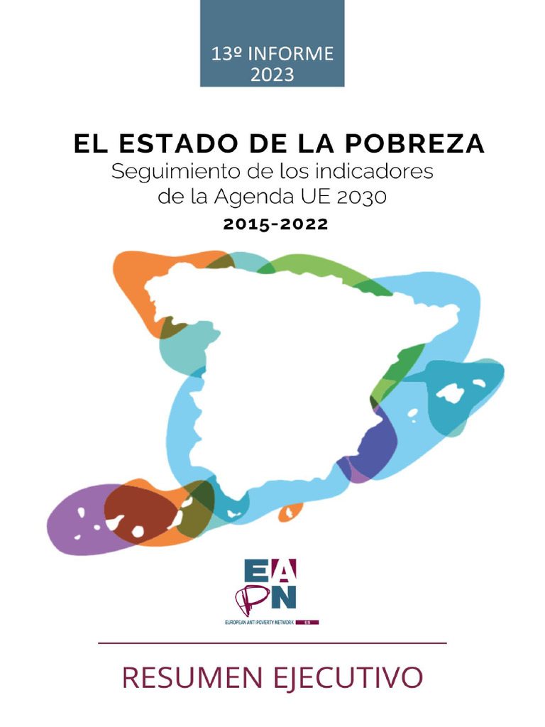 informe-AROPE-2023-resumen-ejecutivo | PDF | Pobreza | Pobreza e indigencia
