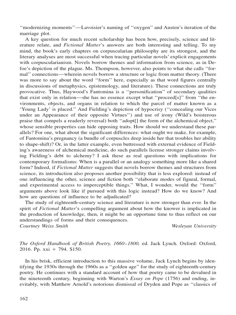 Courtney Weiss Smith Wesleyan University | PDF | Alchemy | Science