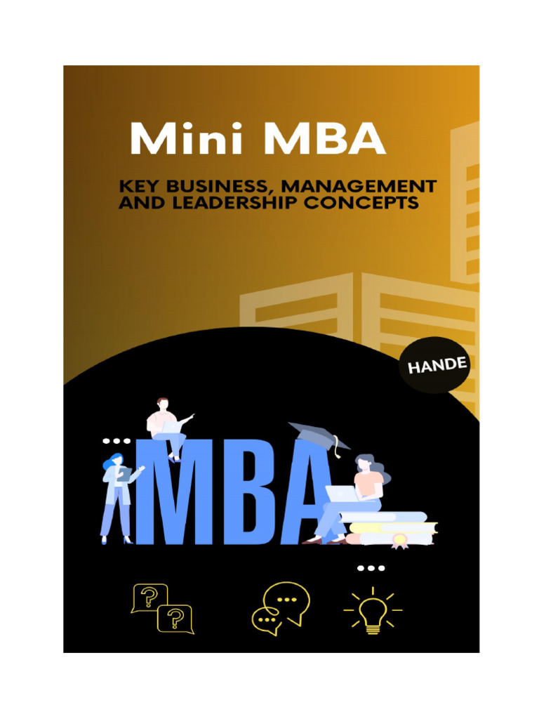 Mini MBA Course Transcript | PDF | Competitive Advantage | Leadership