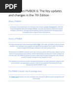 Main Changes in The PMBOK 8th Edition | PDF | Project Management ...