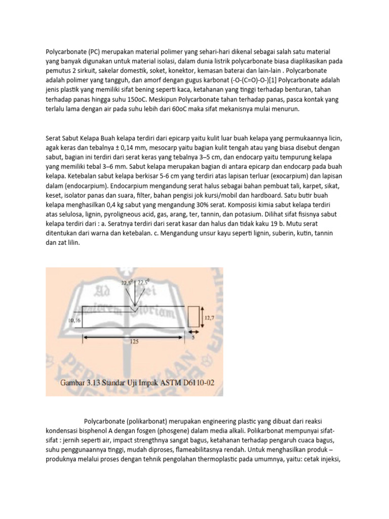 Keunggulan dan Aplikasi Polycarbonate | PDF