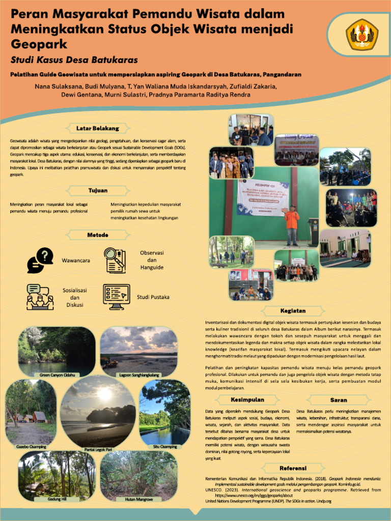 Poster Geowisata | PDF