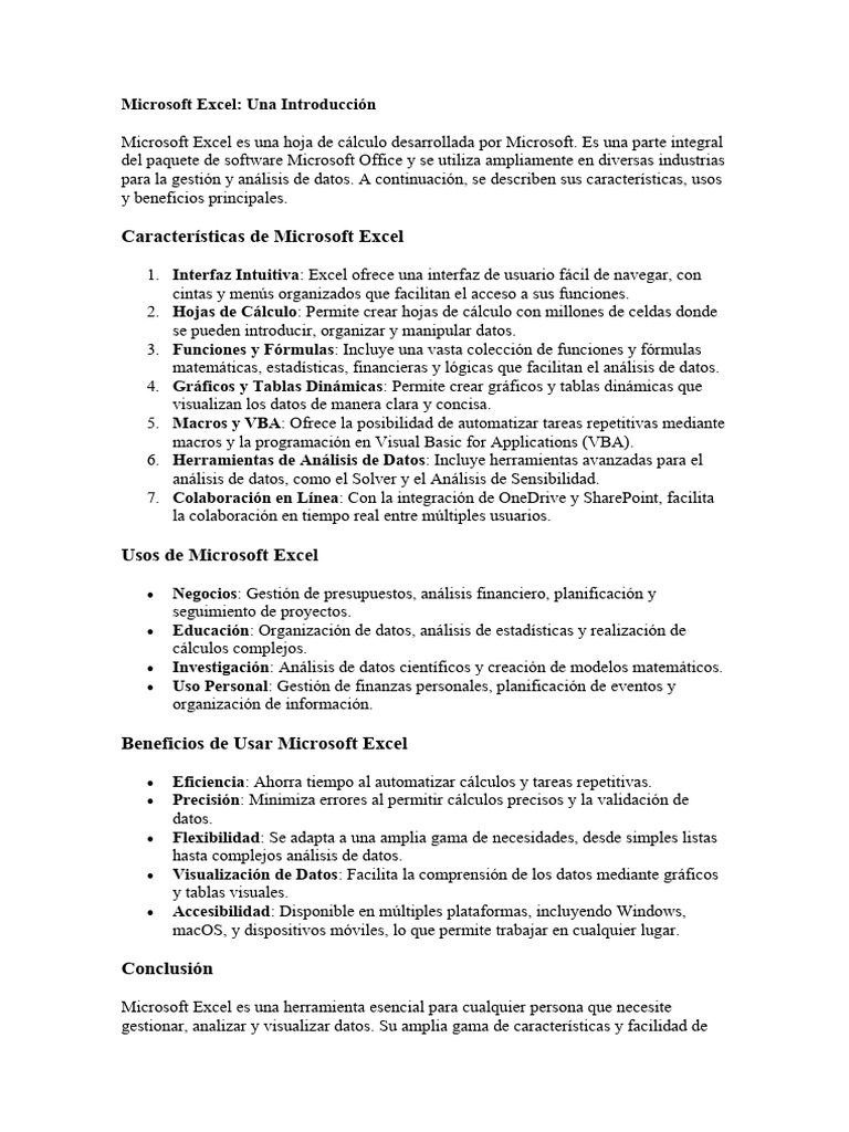 Microsoft Excel | PDF | Microsoft Excel | Microsoft Microsoft Excel | PDF | Microsoft Excel | Microsoft