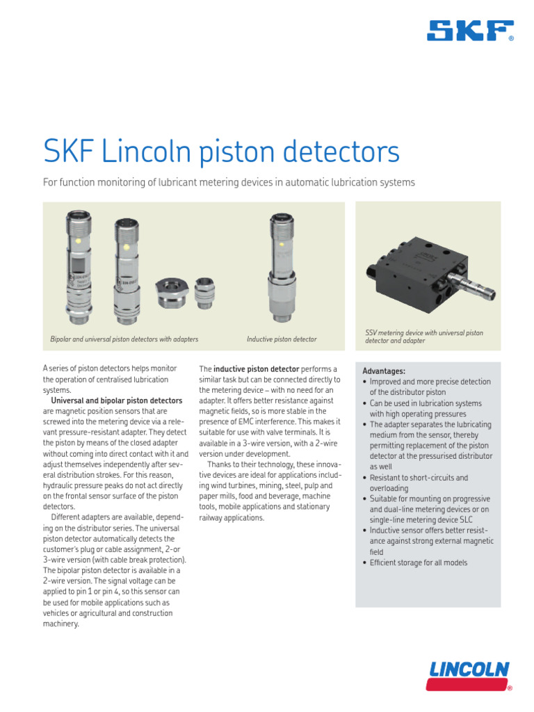 Piston Detectors 2021 | PDF | Electrical Connector | Bipolar Junction ...