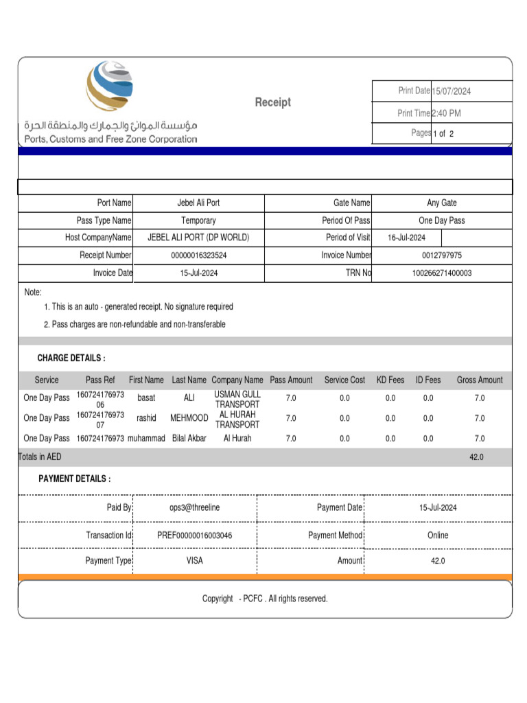 PrintPaymentReceipt 16-05-24 | PDF | Receipt | Payments