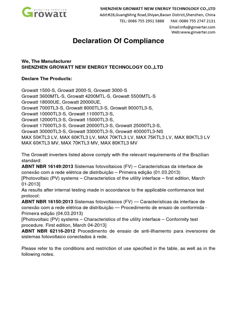 Max Abnt Declaration | PDF | Electrical Engineering | Electricity