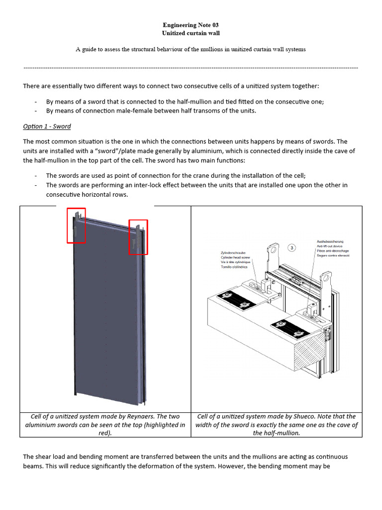 Engineering Note 3 - Unitized System Connection | PDF | History