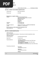 Shell Tellus S2 VX 46 MSDS | PDF | Dangerous Goods | Toxicity