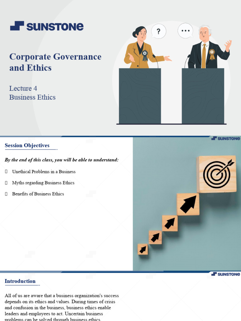 Lecture 4_ Business Ethics | PDF