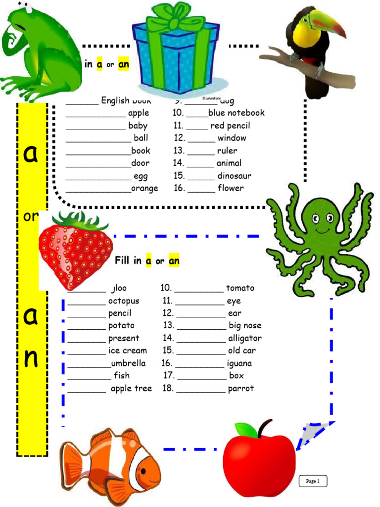 Articles A and An For Beginners 21120 | PDF | Linguistics
