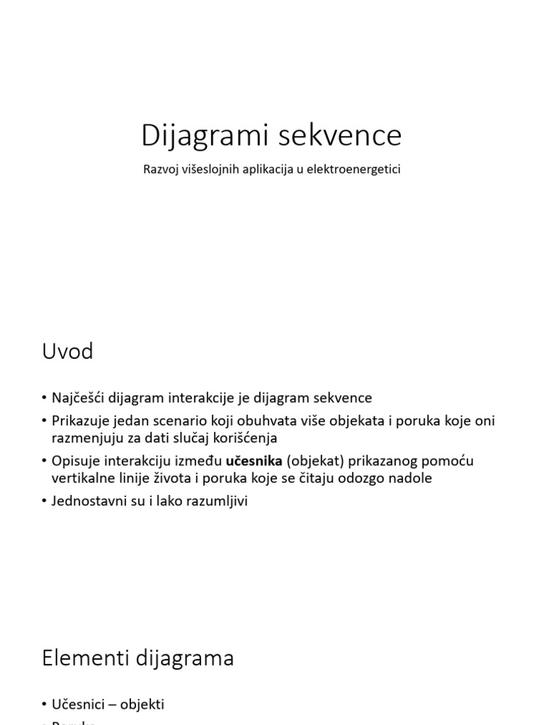 A5 Dijagrami Sekvence | PDF
