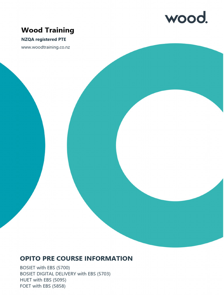 OPITO BOSIET Training Overview | PDF | Learning | Educational Technology