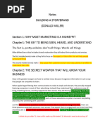 Building a StoryBrand Summary | PDF | Brand
