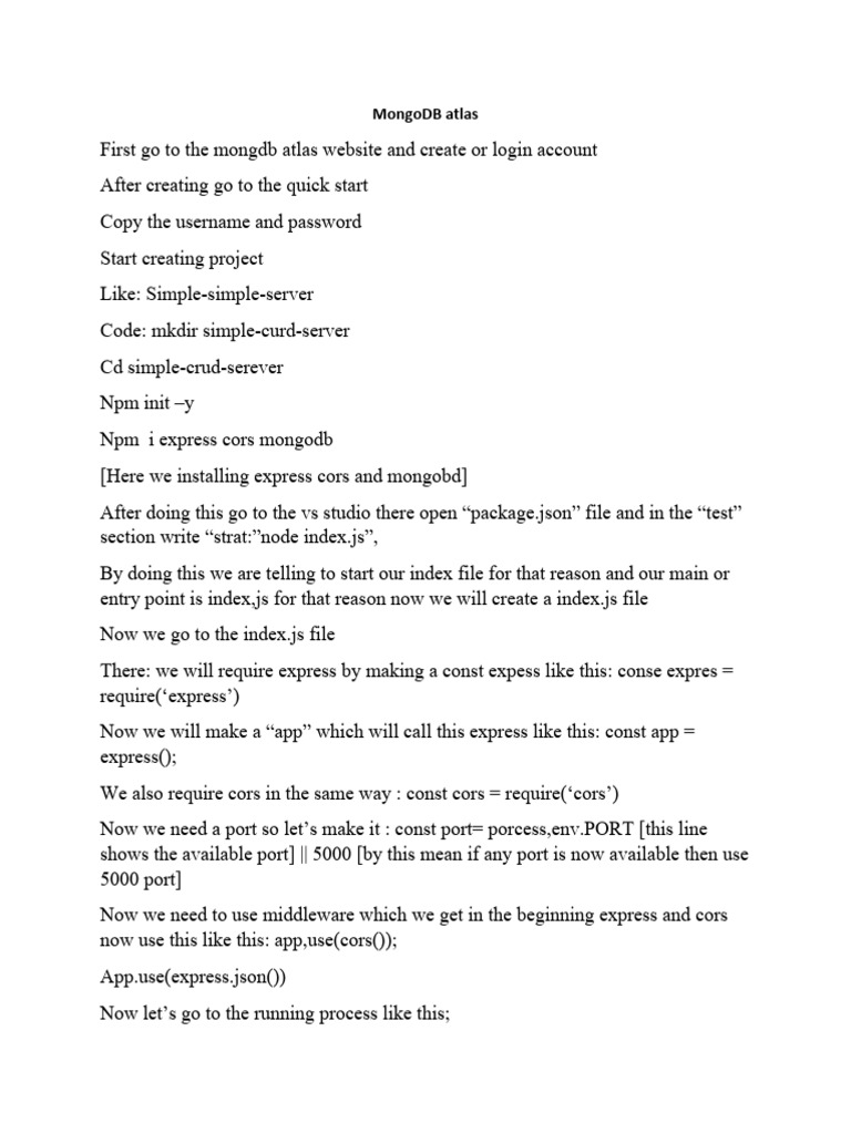 Module 67 Web Development | PDF | Databases | Mongo Db