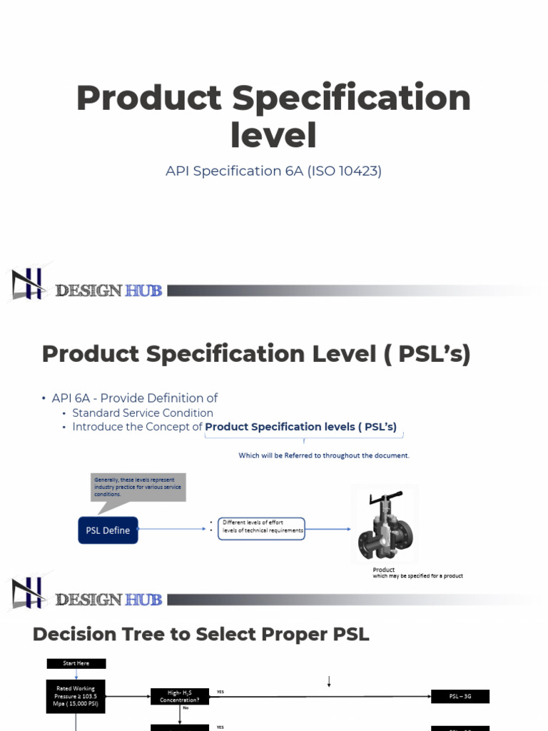 Product Specification Level | PDF | Pascal (Unit)